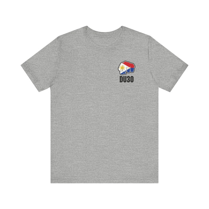 DU30 Fist Punch Philippines Flag Shirt, Trendy Pinoy Apparel, Duterte T ...