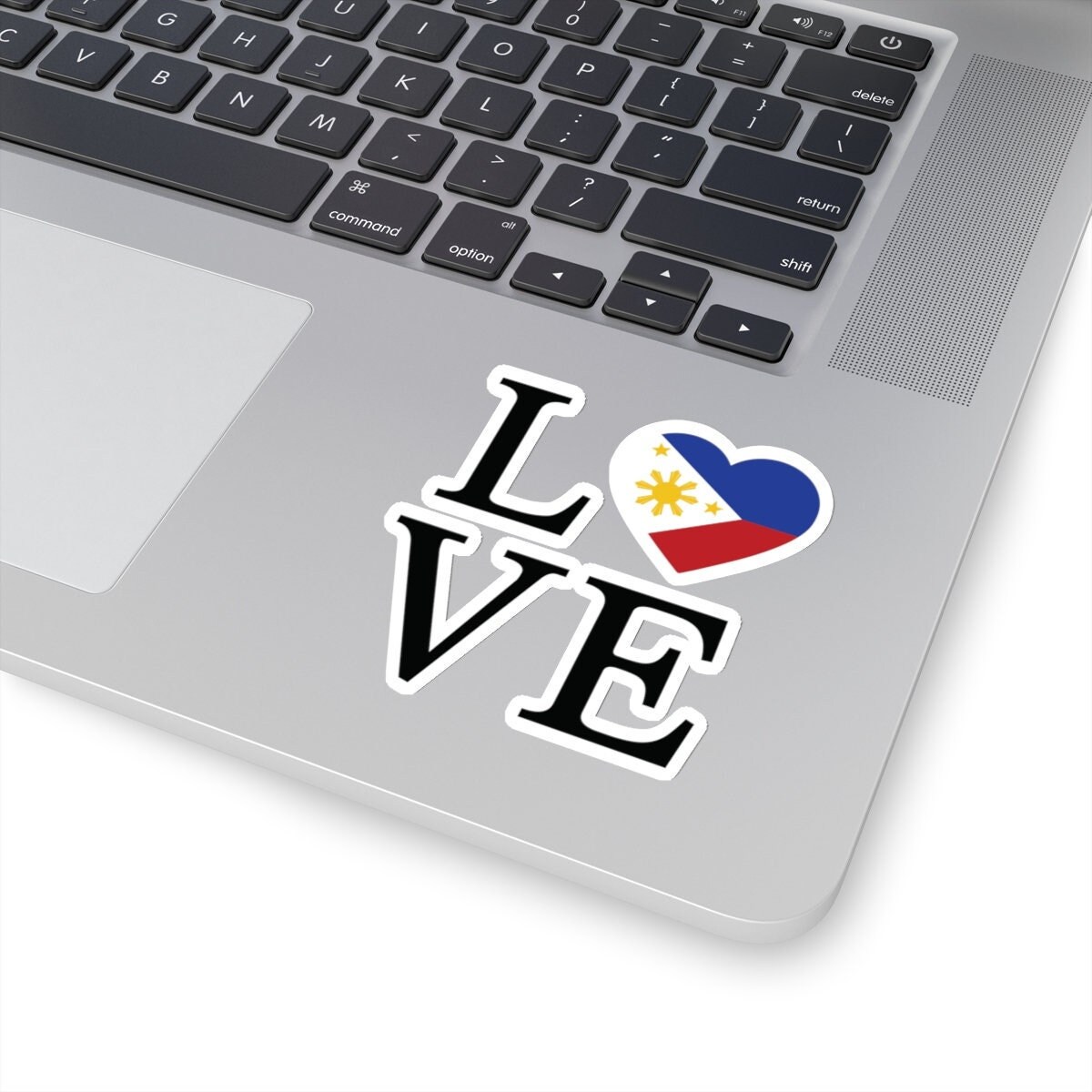 Love Heart Shape Philippines Flag Kiss-cut Stickers, Heart Shape ...