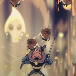 Hollow Knight Hiveling Bee Handmade Crochet Plush - Etsy