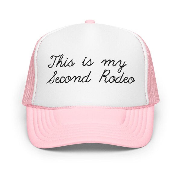 This Actually is My First Rodeo Hat - Etsy