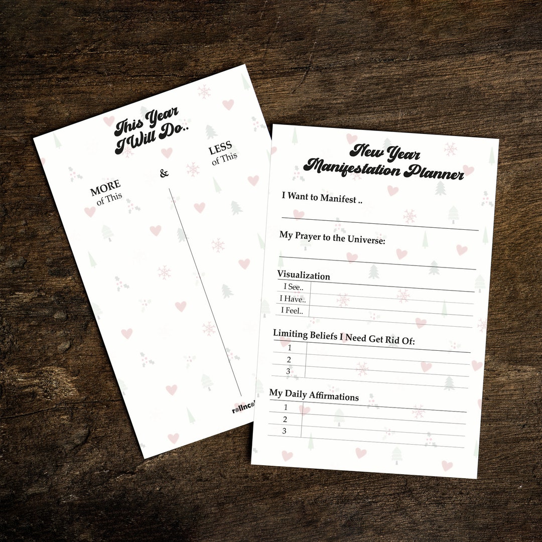 Christmas Goal Planner Printable, To-do List Planner, Holiday Planner ...