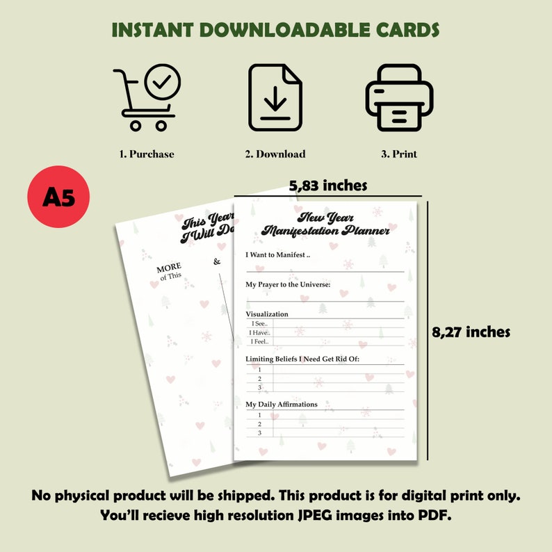 Christmas Goal Planner Printable, To-do List Planner, Holiday Planner ...
