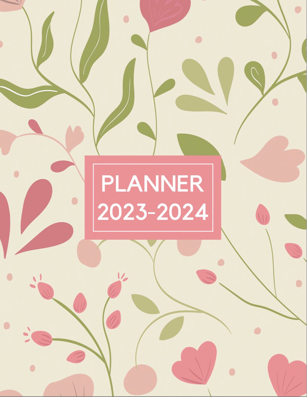 2023-2024 Monthly Planner - Etsy