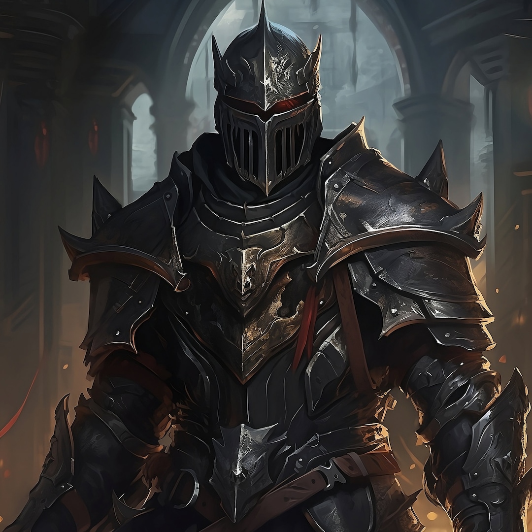Dark Medieval Art, Knight Art, High Resolution, Knights in Amour, Dark ...