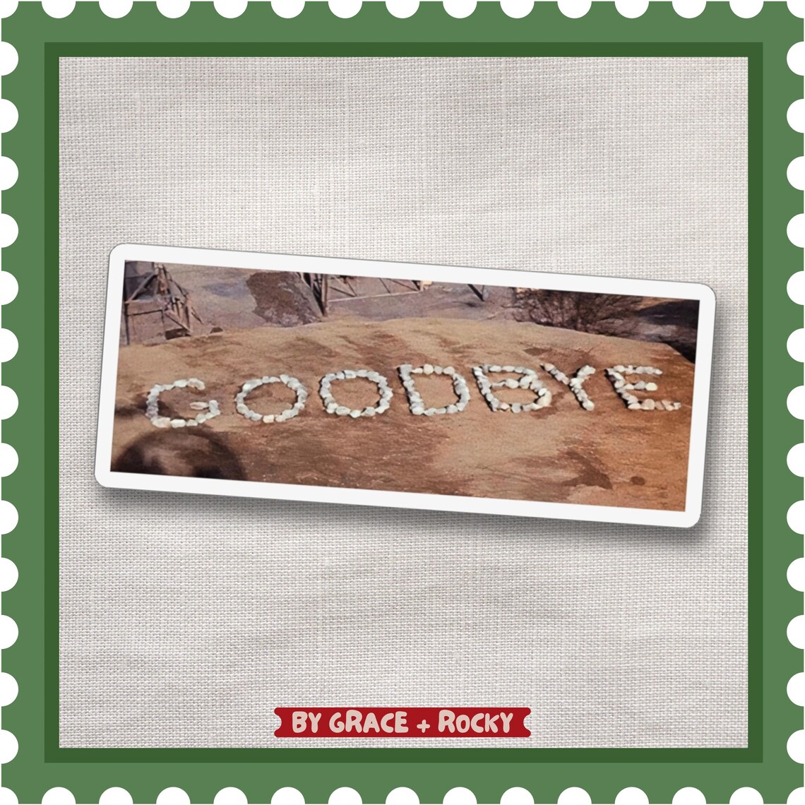 M*A*S*H Goodbye Rocks Sticker | TV Show Finale Fan Art - Etsy