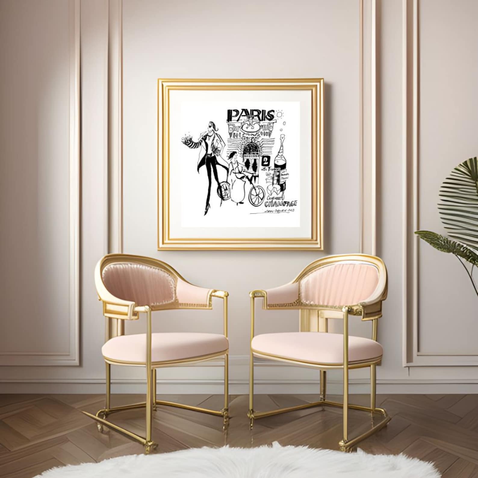 Afternoon in Paris. Parisian Print, Paris Lifestyle, Paris Woman, Paris ...