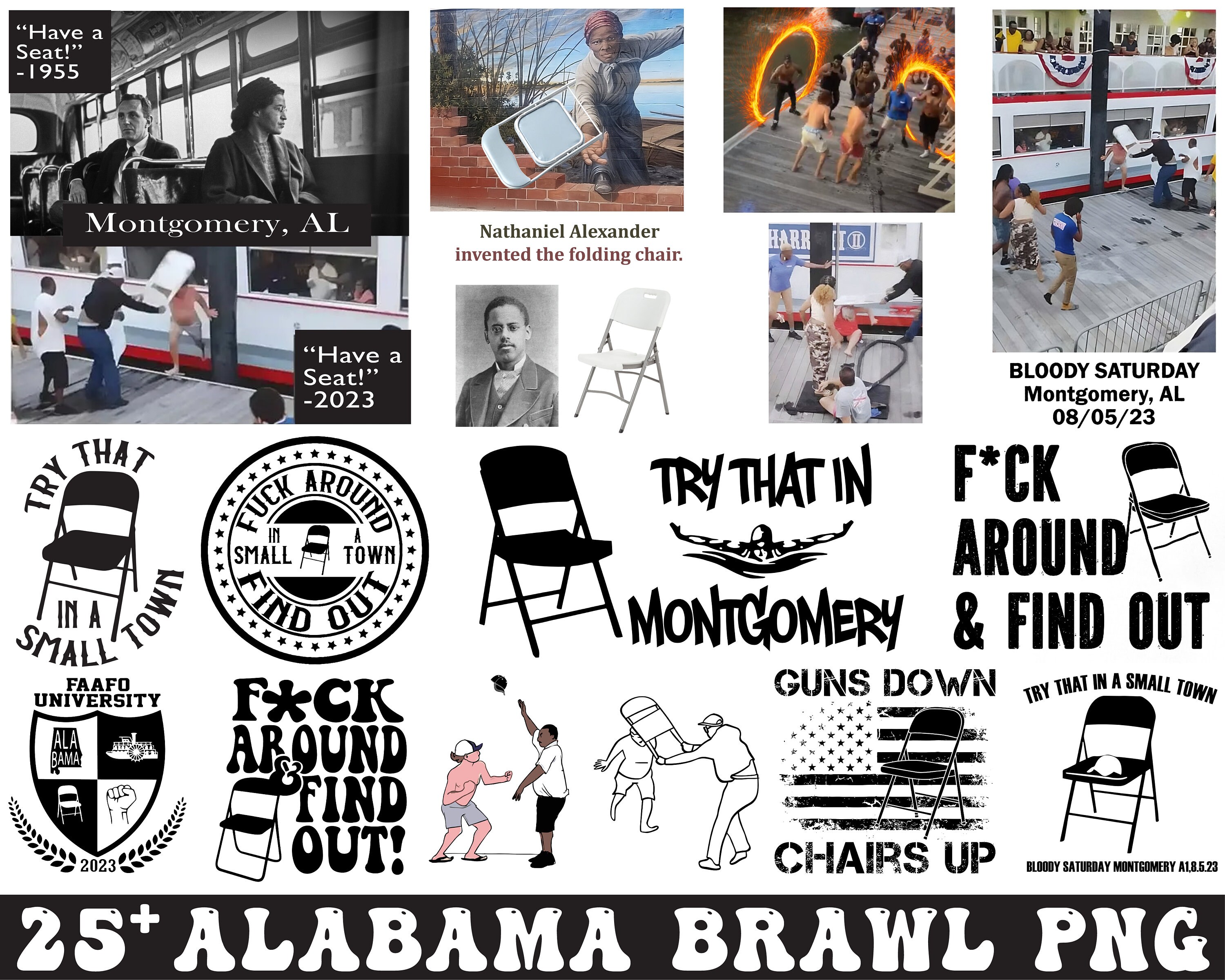 Alabama Brawl Png Alabama Slugger Png Small Town Png Try - Etsy