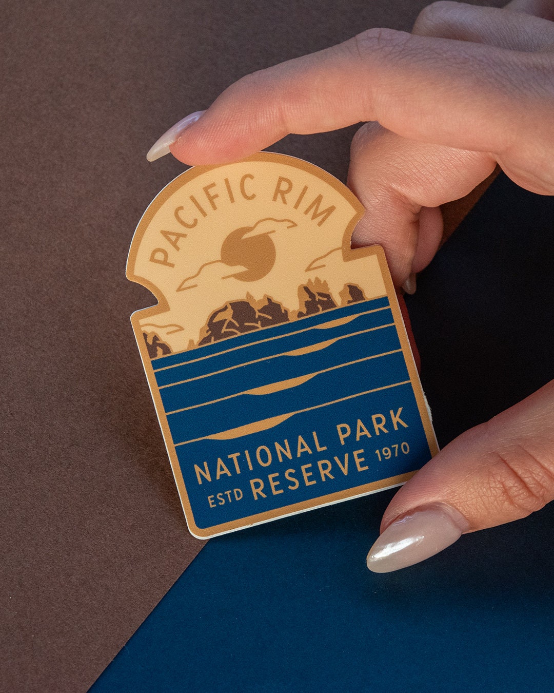 Pacific Rim National Park Reserve Vinyl Sticker | Collectible ...