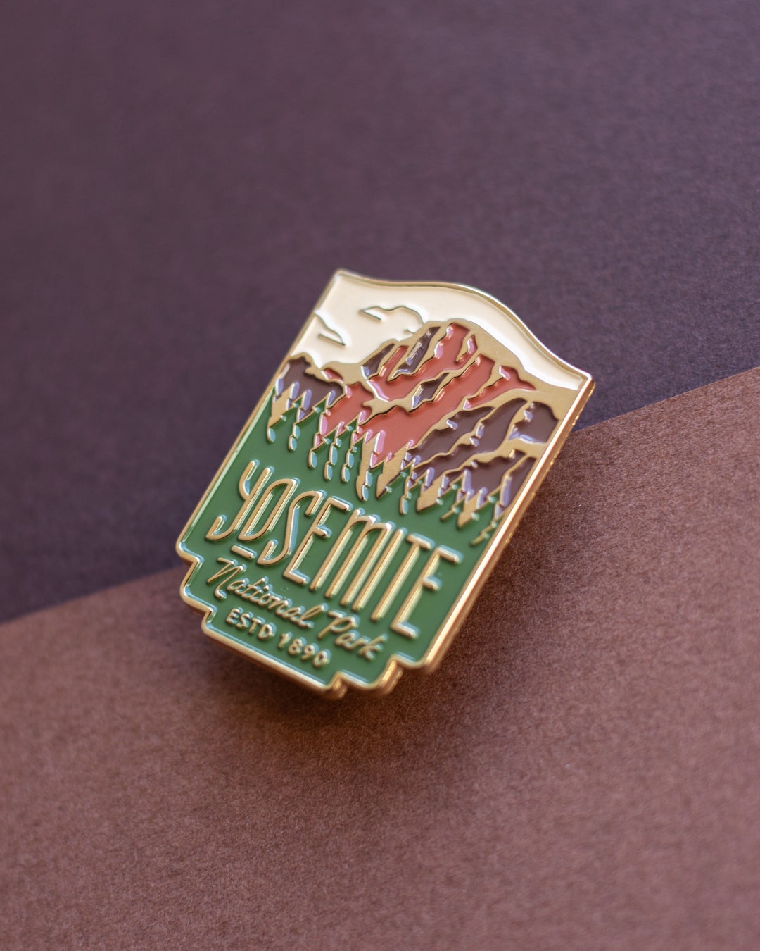Yosemite National Park Enamel Pin | Collectible Pin | Outdoors | Travel ...