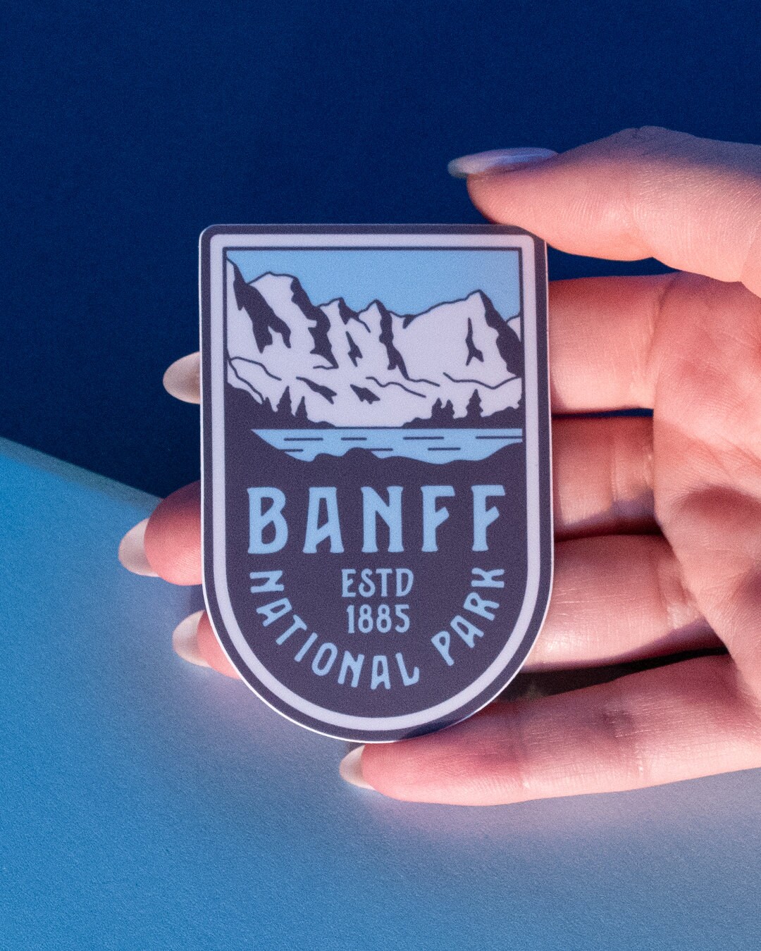 Banff National Park Vinyl Sticker | Collectible | Outdoors | Travel ...