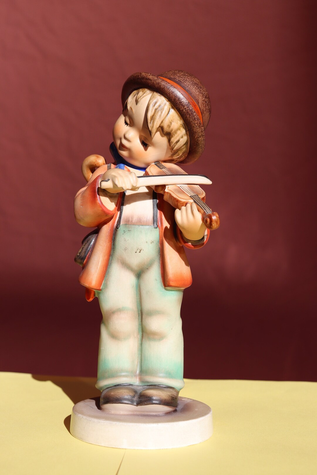 Hummel Goebel Figurine Boy Playing Fiddle 7.75 - Etsy
