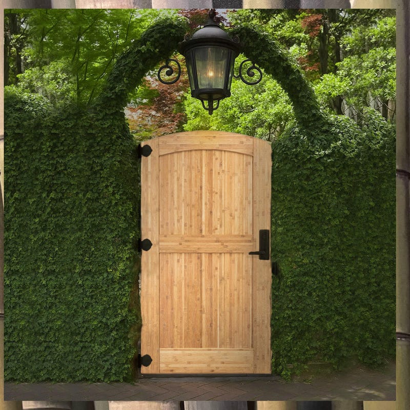 Wooden Gate Outdoor Cedar - Etsy