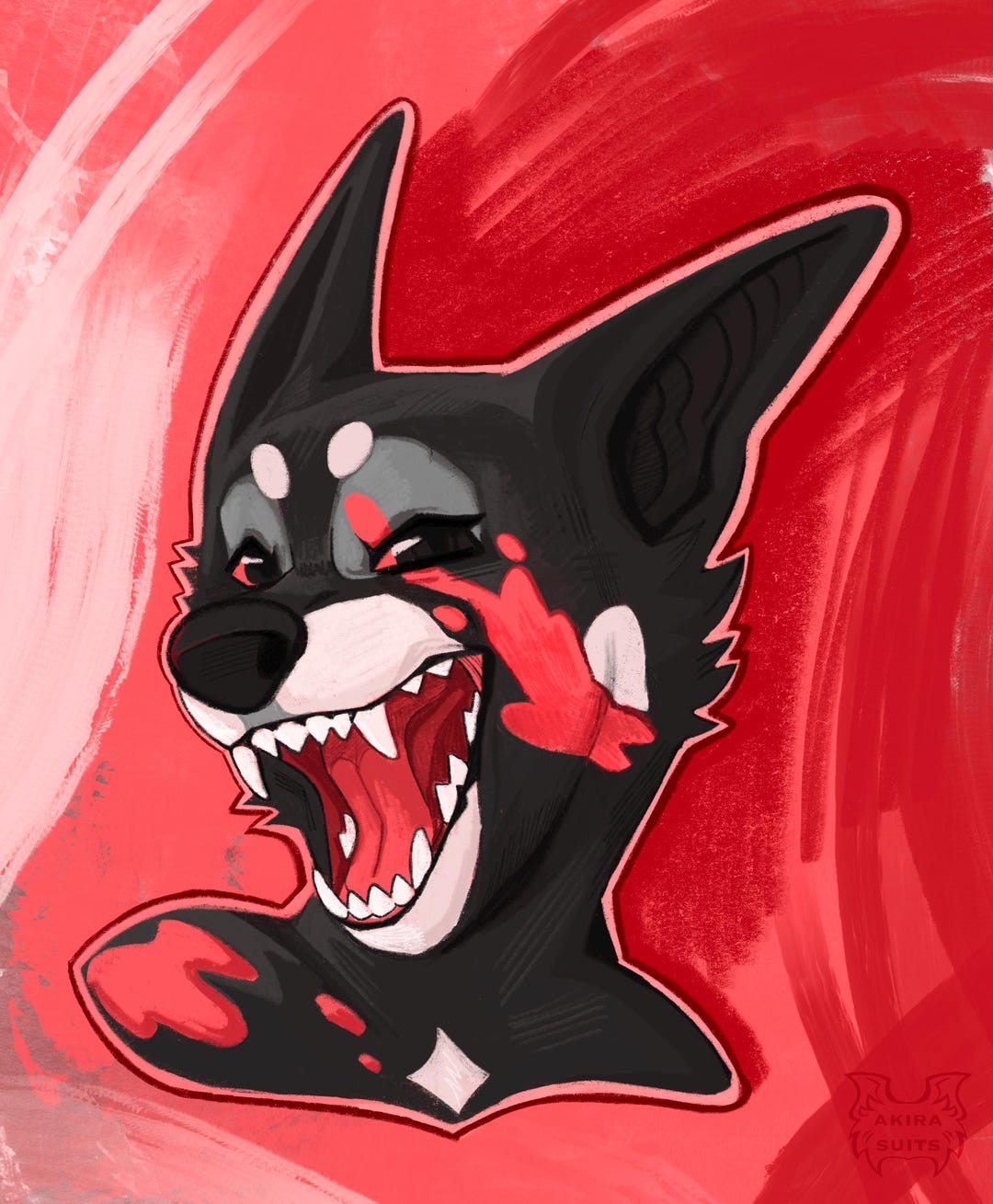 Fursona Headshots (this Style) - Etsy