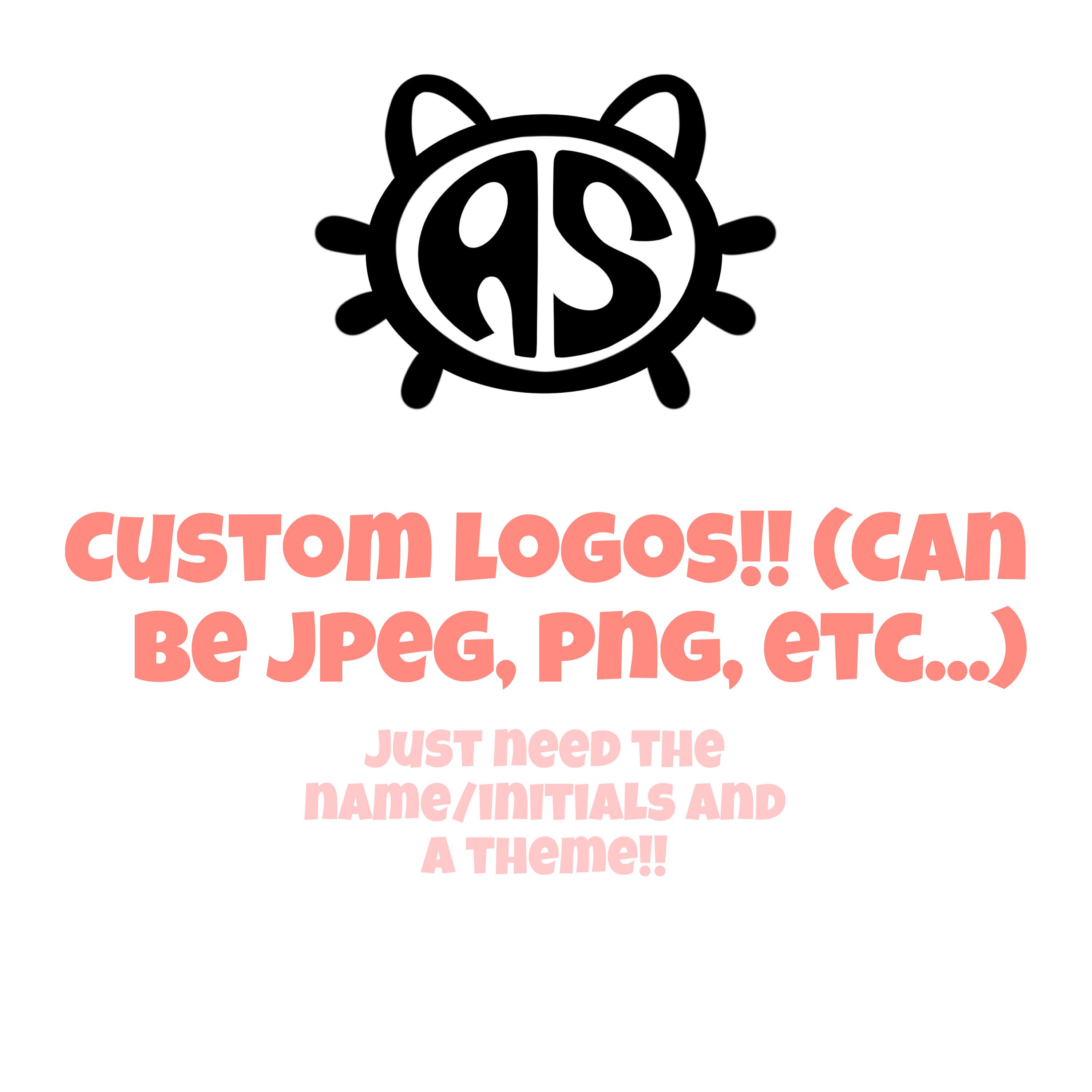 Custom Logo / Watermark - Etsy