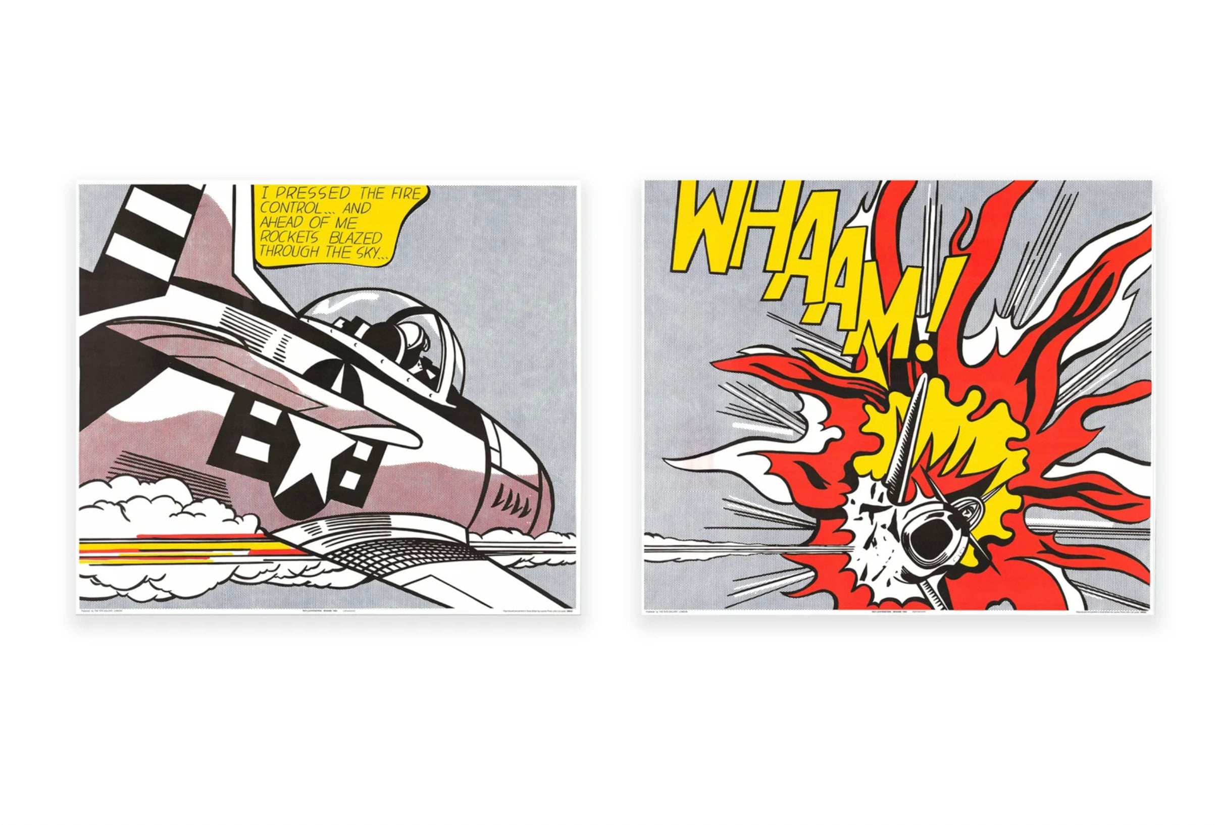 Roy Lichtenstein Whaam Print