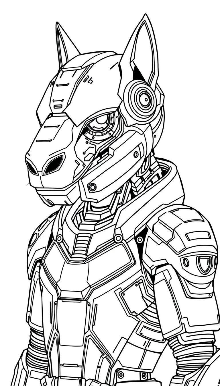 Fun Futuristic Coloring Page - Etsy