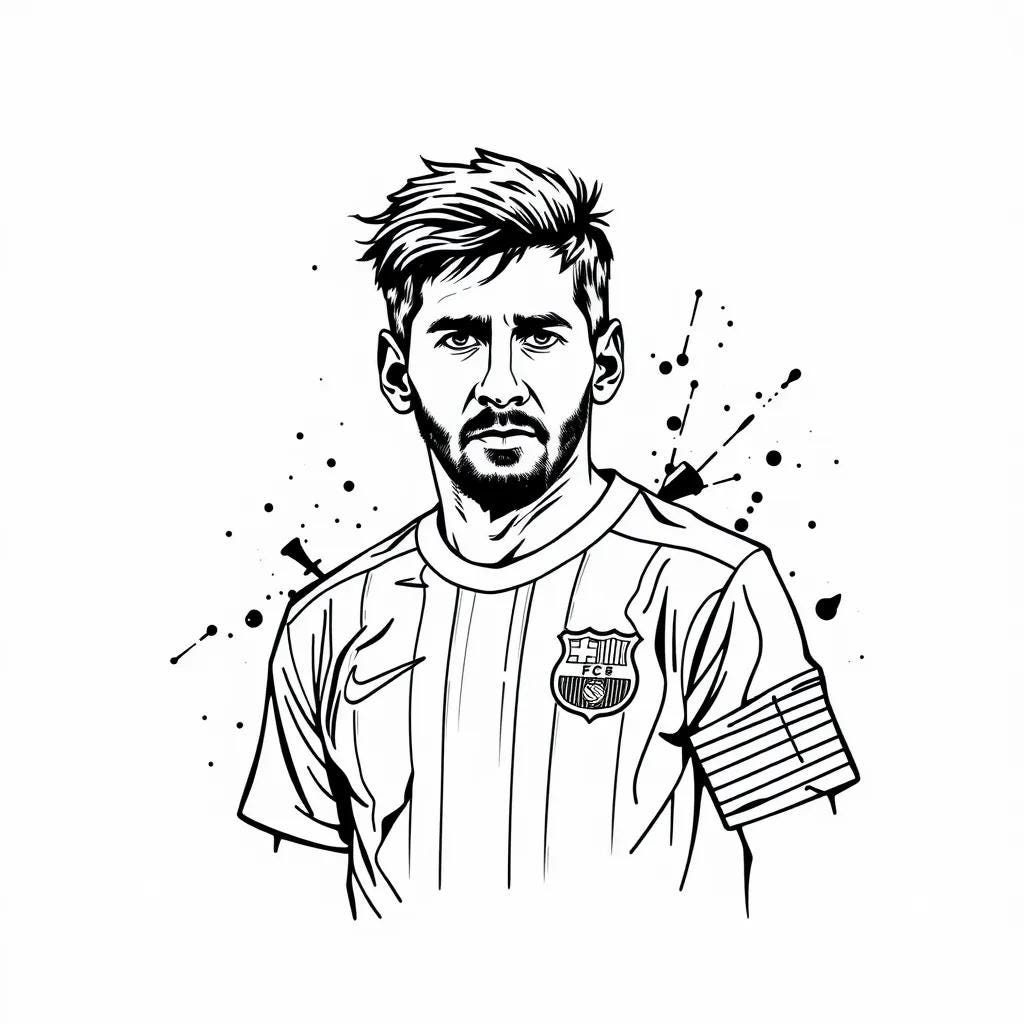 Fun Soccer Player Coloring Page - Etsy