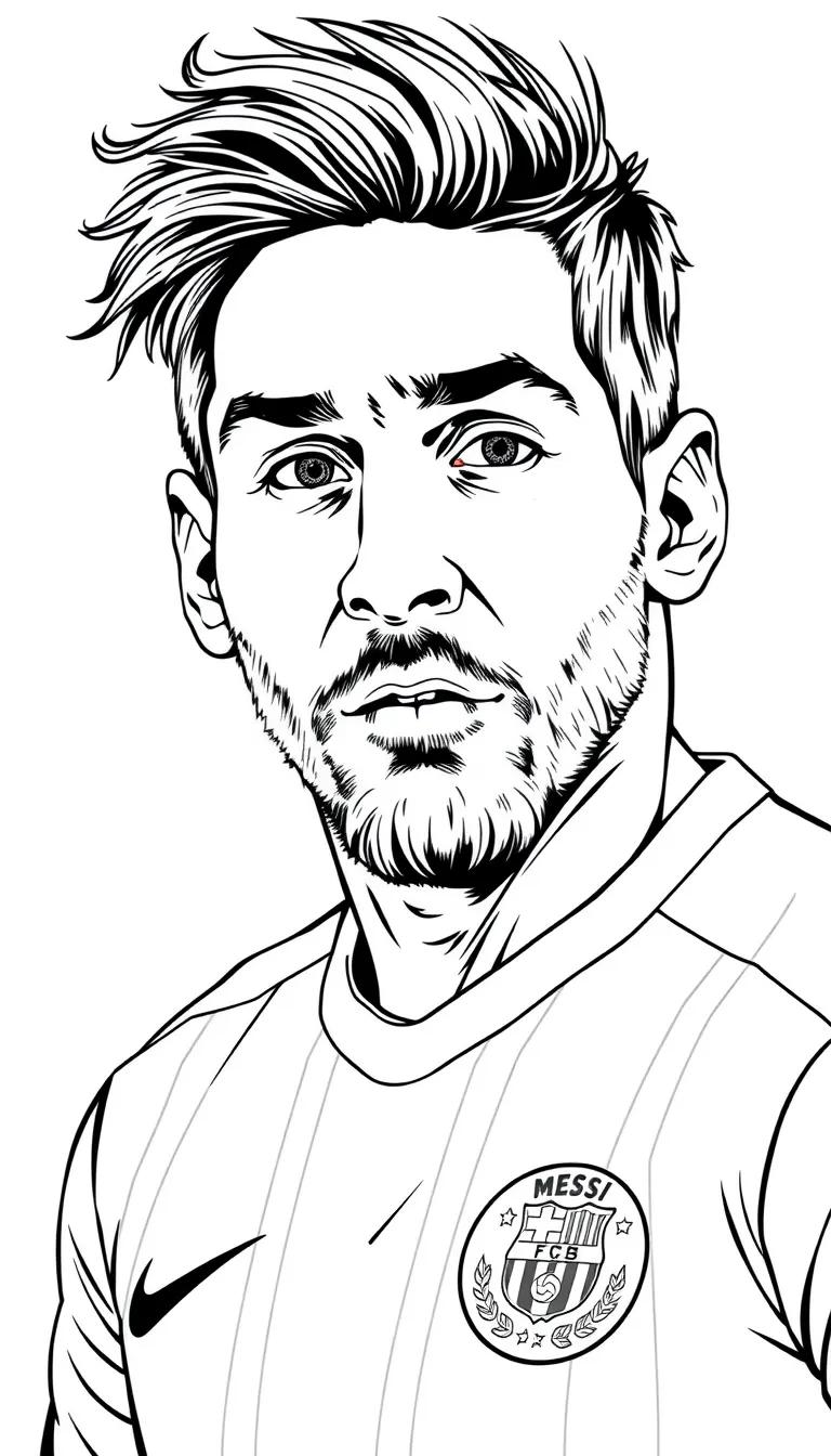 Fun Soccer Player Coloring Page - Etsy