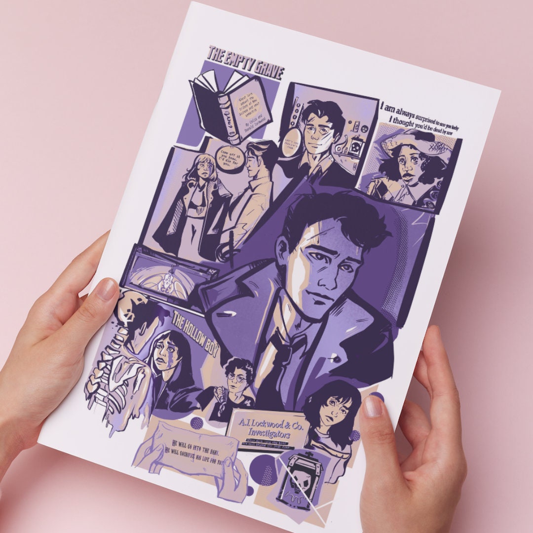 Lockwood and Co Comic Design Anthony Lockwood and Lucy Carlye . Merch ...