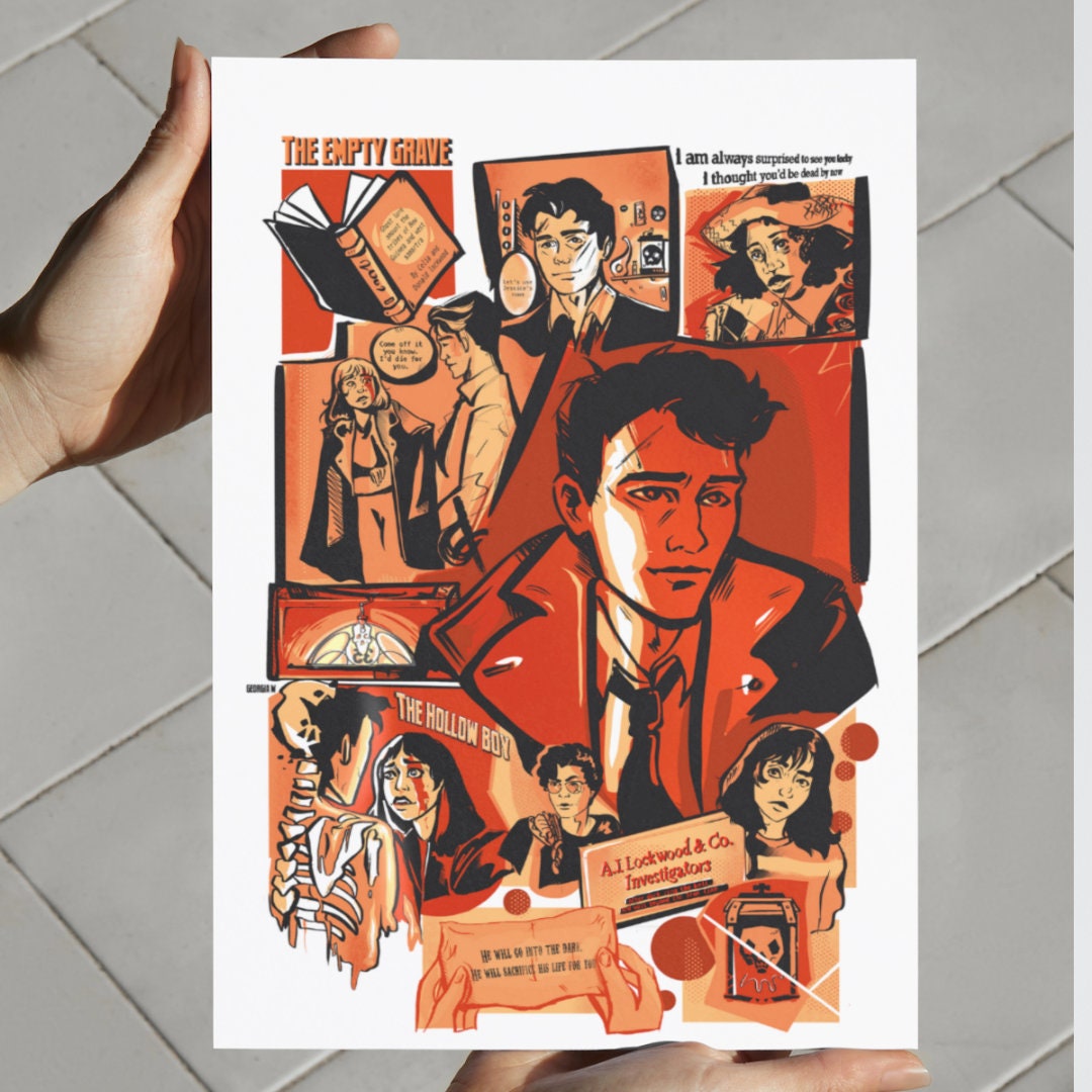 Lockwood and Co Comic Design Anthony Lockwood and Lucy Carlye . Merch ...