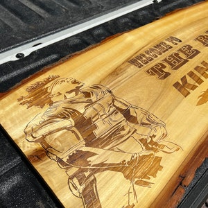 Wood Signs Hanging Sign Engraved Chiefs Red Kingdom Sign CHEIFS - Etsy