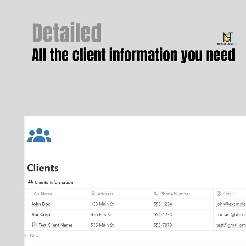 Service Client Tracker Notion Template, Service Log Tracker,service CRM ...