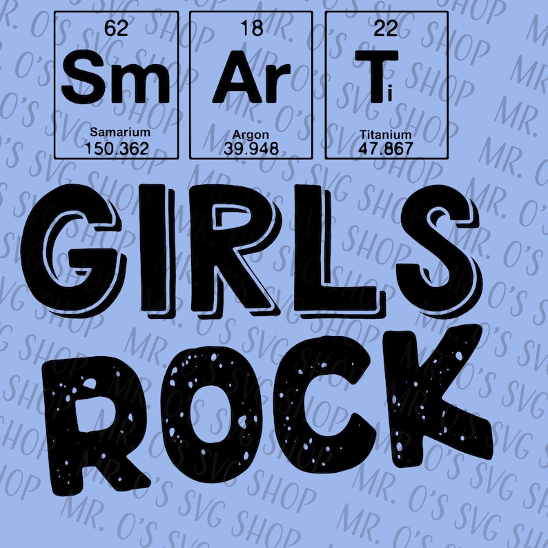 Smart Girls Rock - SVG Only - Digital Download - Etsy