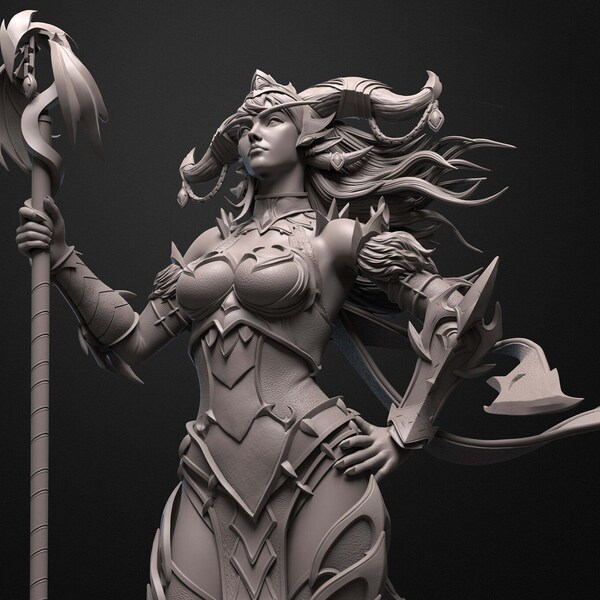 World Of Warcraft Stl File Etsy