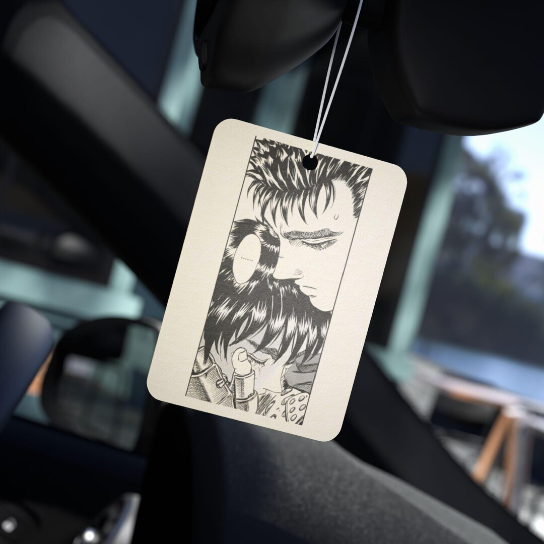 Berserk Car Air Freshener, Guts and Casca Fan Gift, Funny Anime Lovers ...