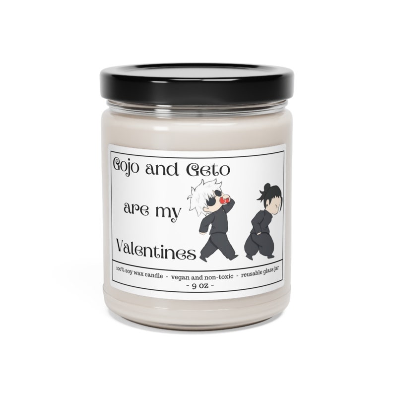 JJK Candle, Anime Lover Gift, Gojo and Geto, Funny Anime Gift, Jujutsu ...