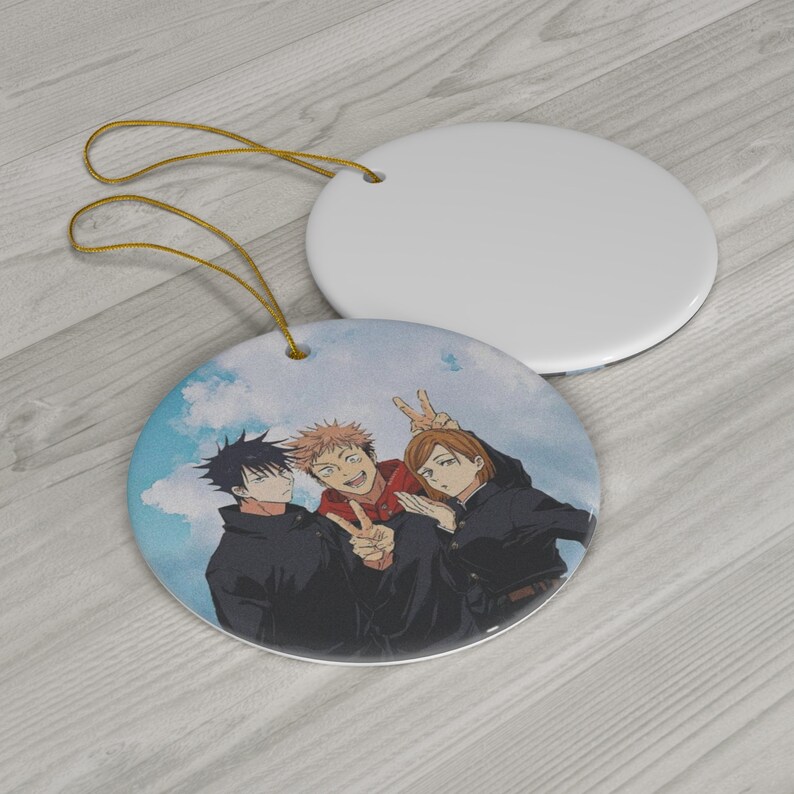 JJK Ceramic Ornament, Anime Lover Gift, Nobara Itadori Megumi, Anime ...