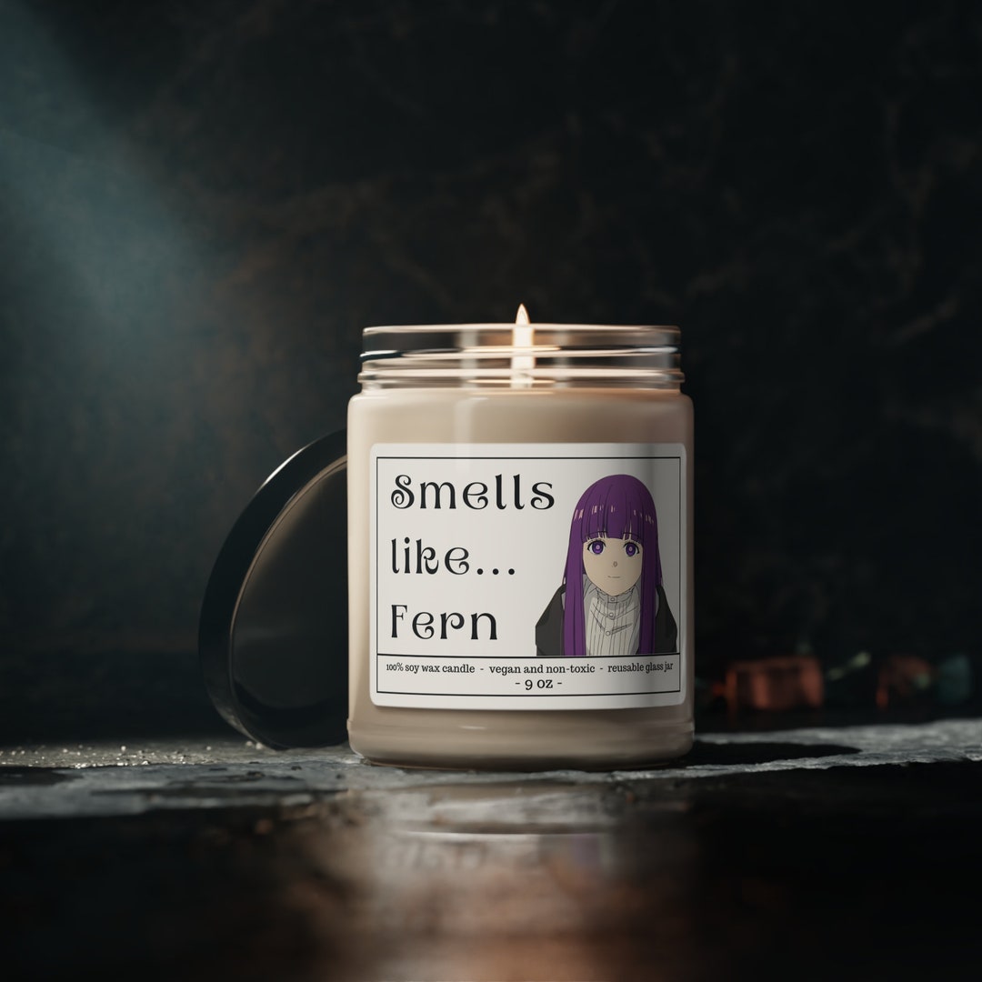 Funny Anime Candle, Frieren Anime Gift, Anime Lover Gift, Cute Fern ...