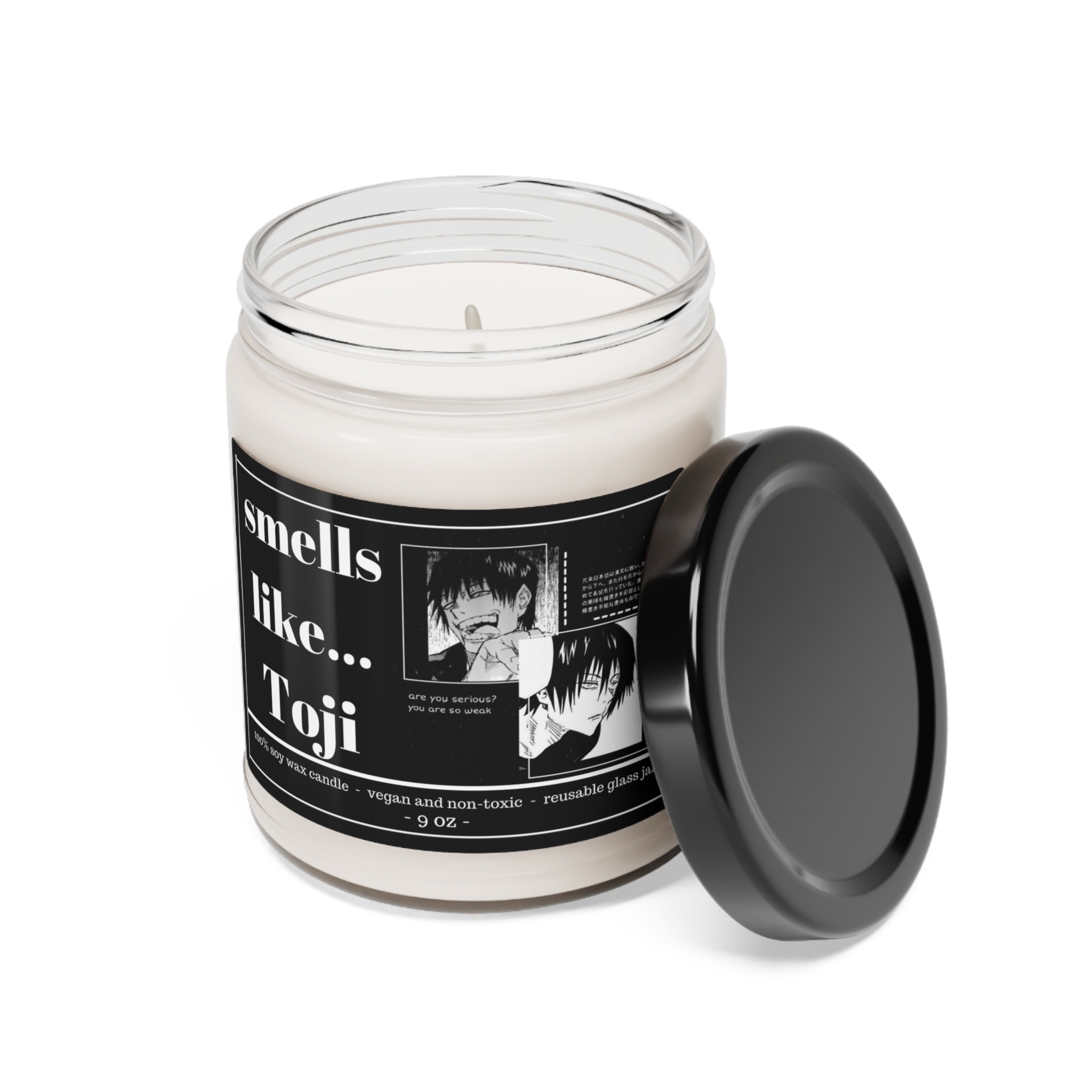 JJK Candle, Anime Lover Gift, Funny Toji, Jujutsu Anime, Scented Soy ...