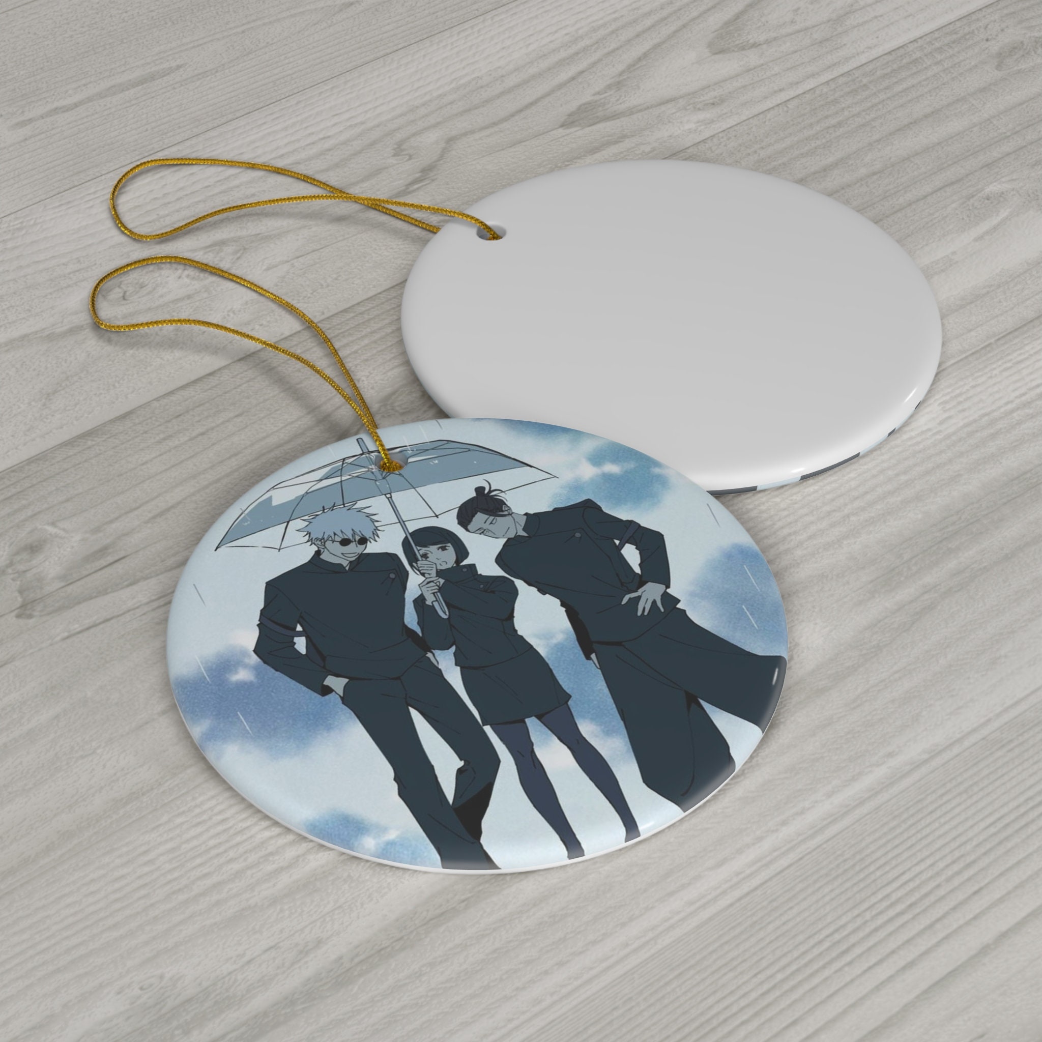 JJK Ceramic Ornament, Anime Lover Gift, Gojo and Geto, Anime Christmas ...