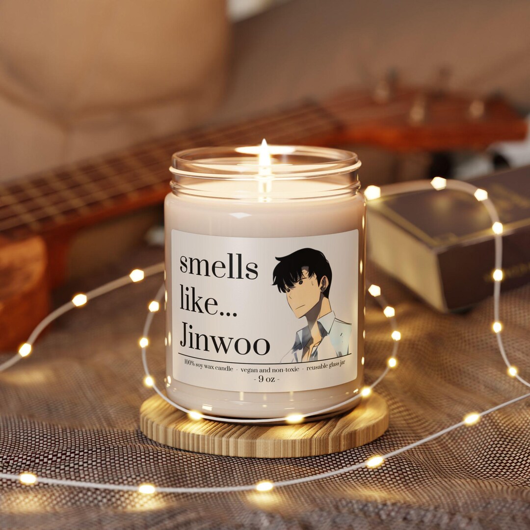 Solo Leveling Candle, Funny Sung Jinwoo Gift, Anime Lover Gift, Manga ...