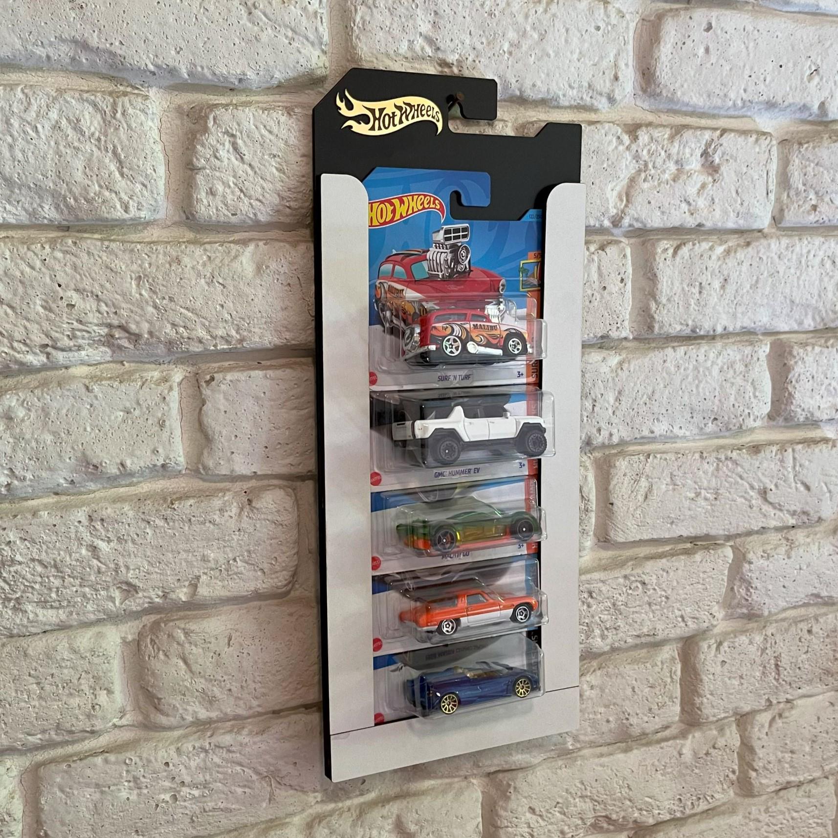 Hot Wheels Storage Shelves, Wooden Hot Wheels Organizer, Hot Wheels Toy ...