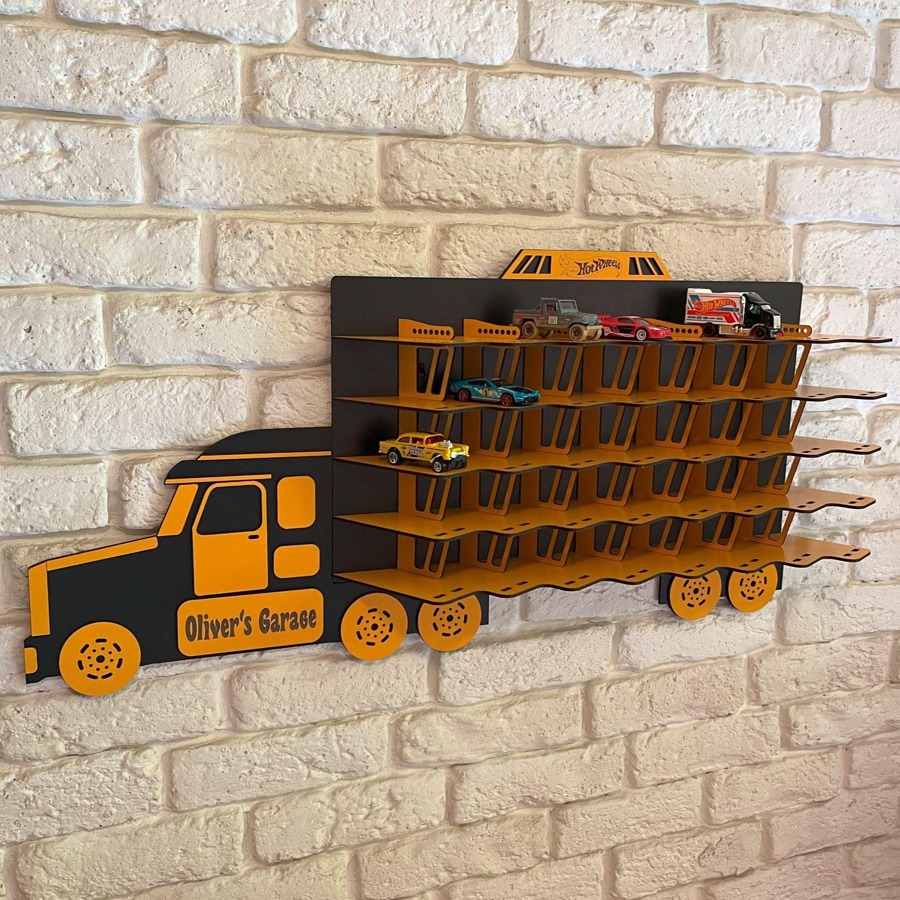Hot Wheels Car Truck Garage Wall Shelf, Hot Wheels Organizer, Display ...