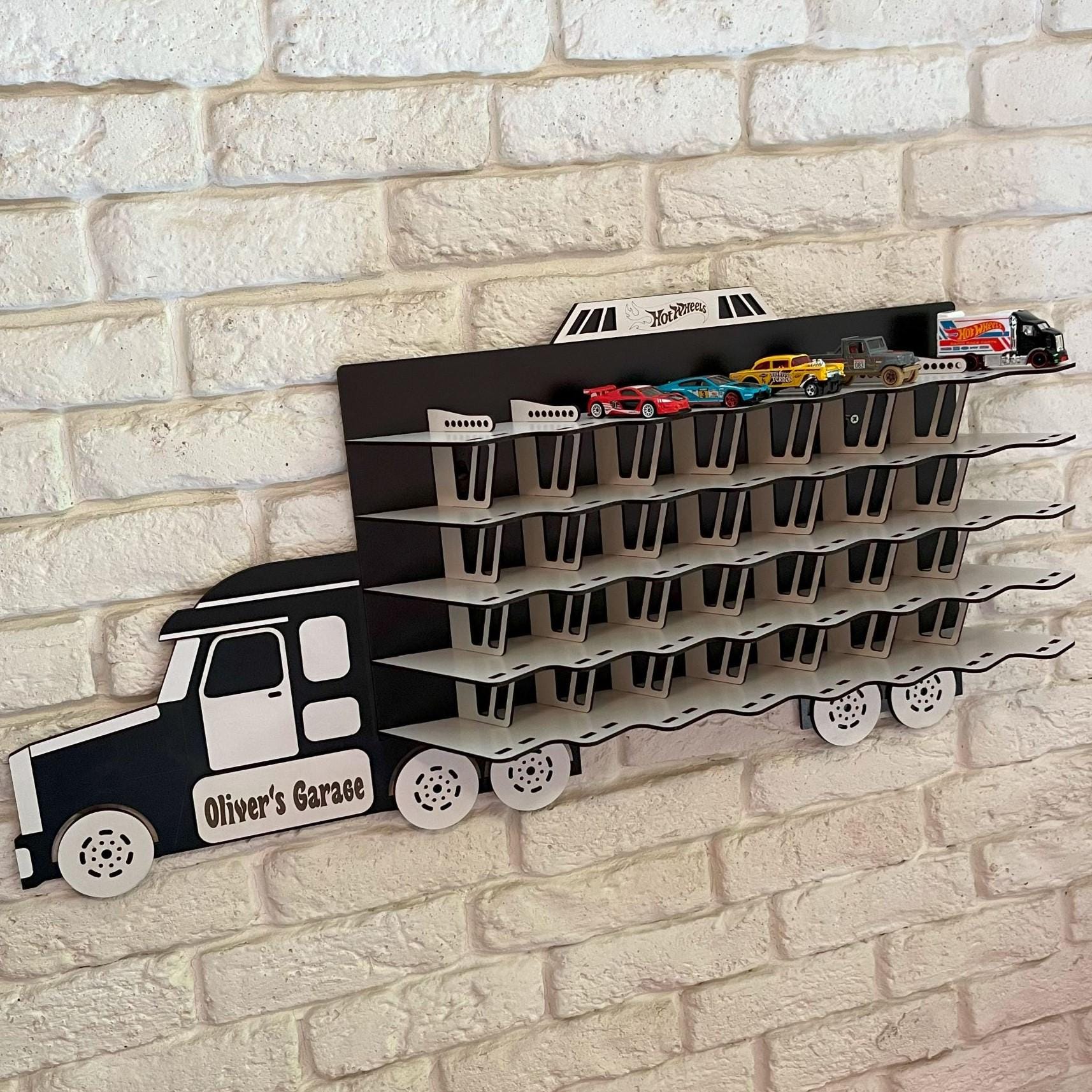 Hot Wheels Car Truck Garage Wall Shelf, Hot Wheels Organizer, Display ...