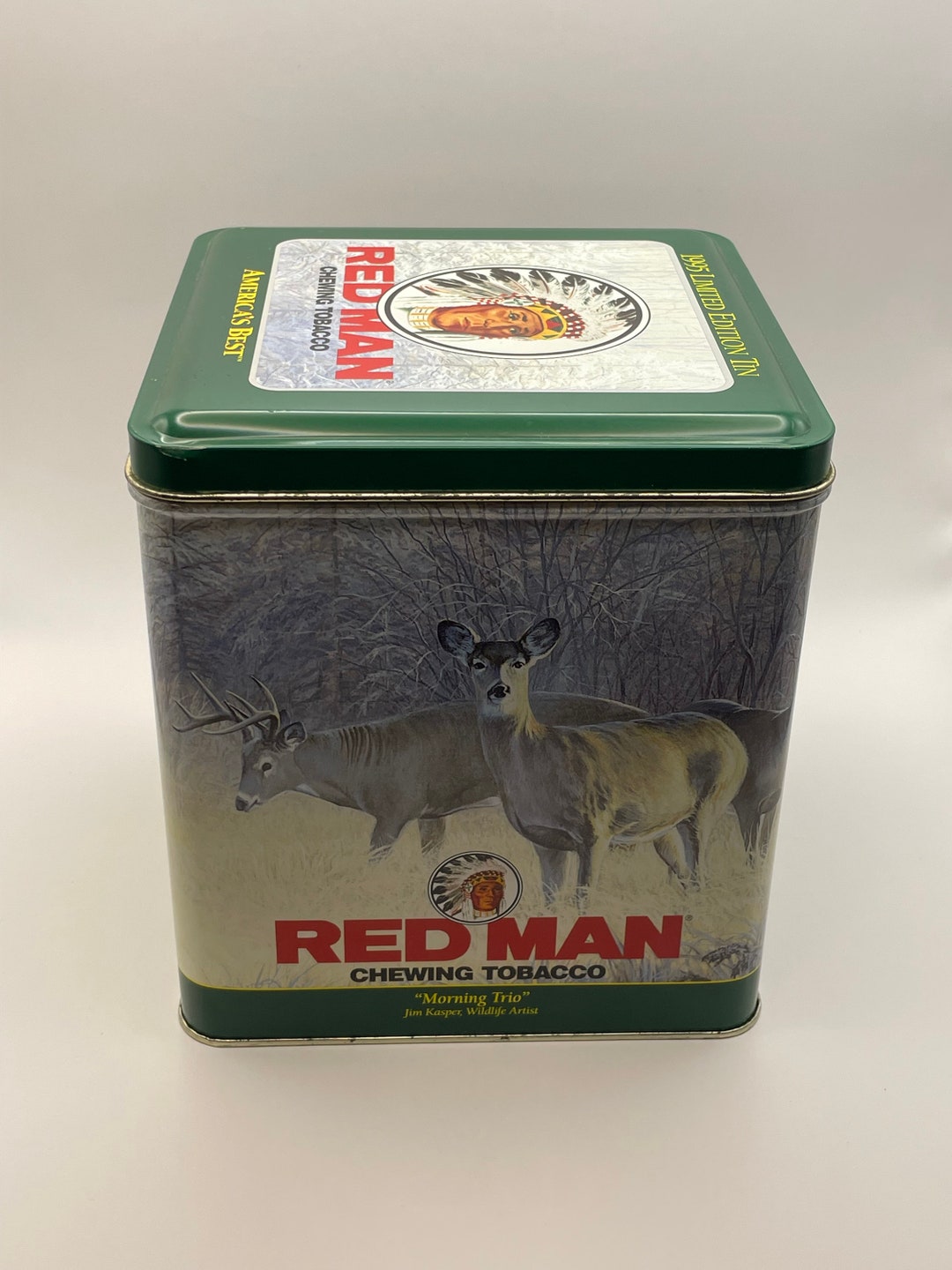 Vintage 1994 Limited Edition Red Man Chewing Tobacco - Etsy