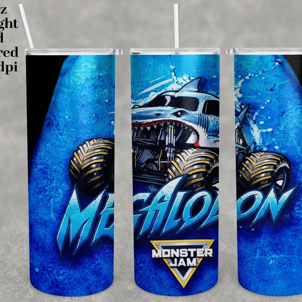 Sublimation Monster Truck Tumbler Wrap - Etsy