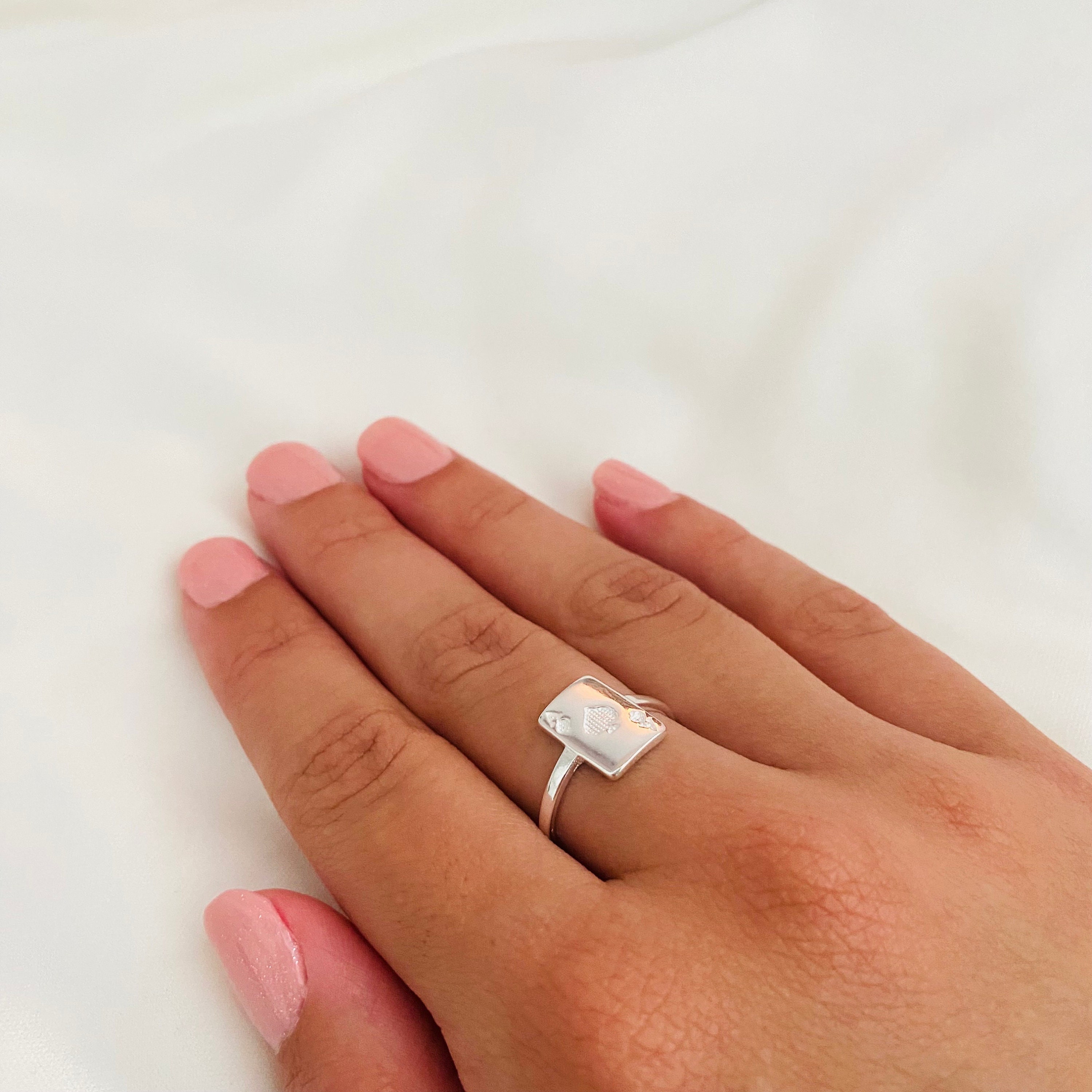 Ace Ring, Poker Ring, Ace of Spades Ring, Silver Card Ring, Ace Card ...