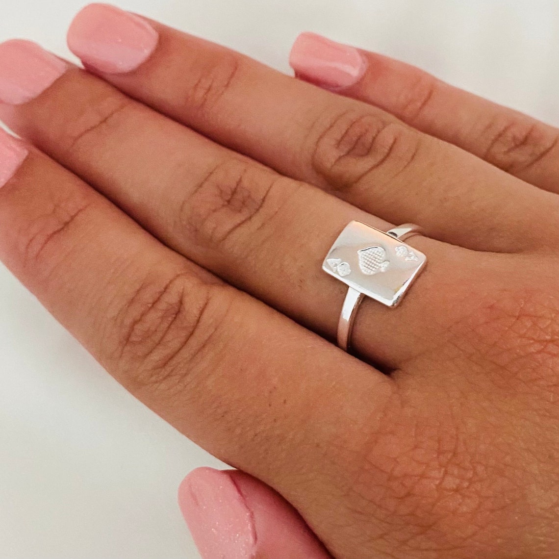 Ace Ring, Poker Ring, Ace of Spades Ring, Silver Card Ring, Ace Card ...