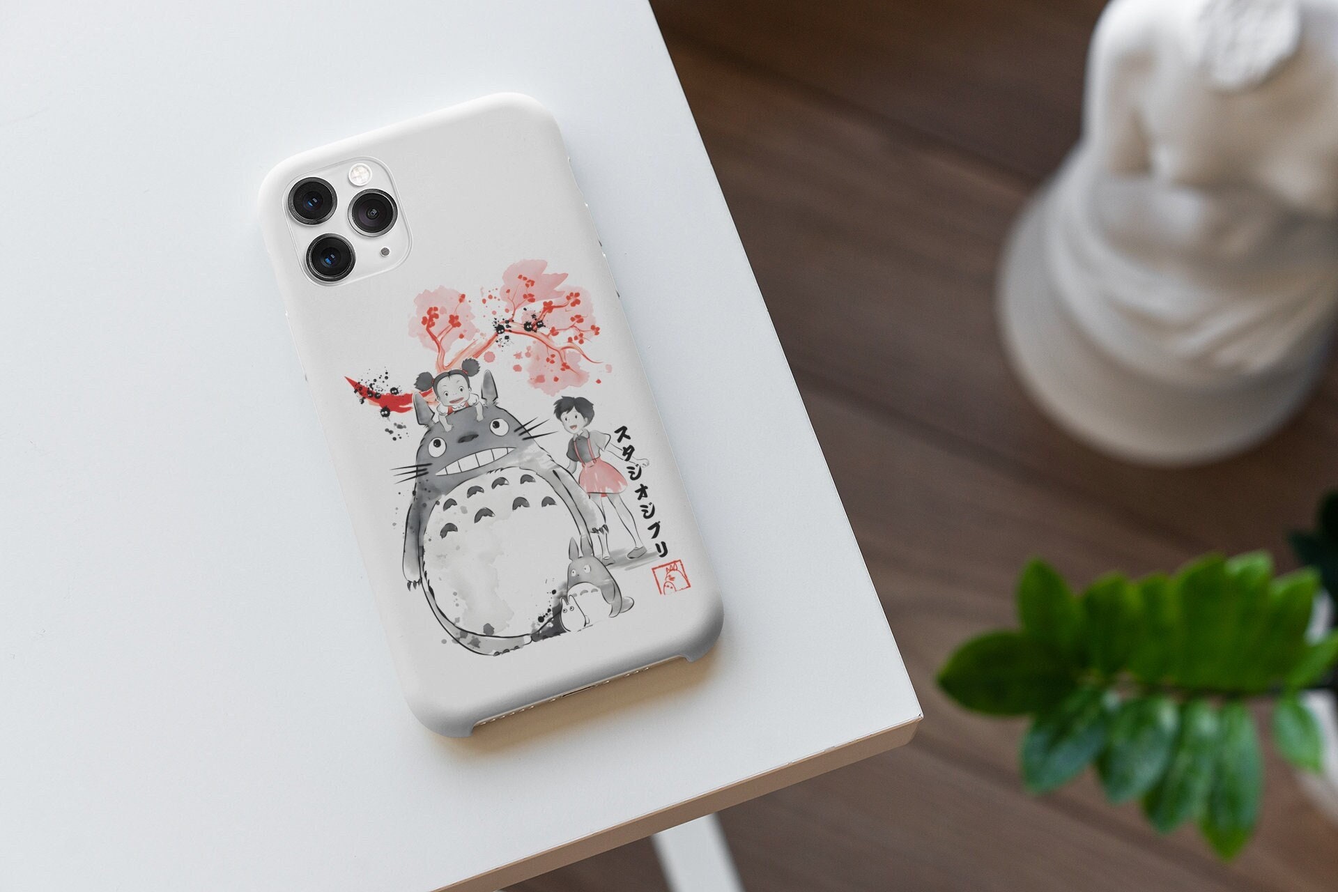 Watercolor Totoro and Satsuki From my Neighbor Totoro Phone Case ...