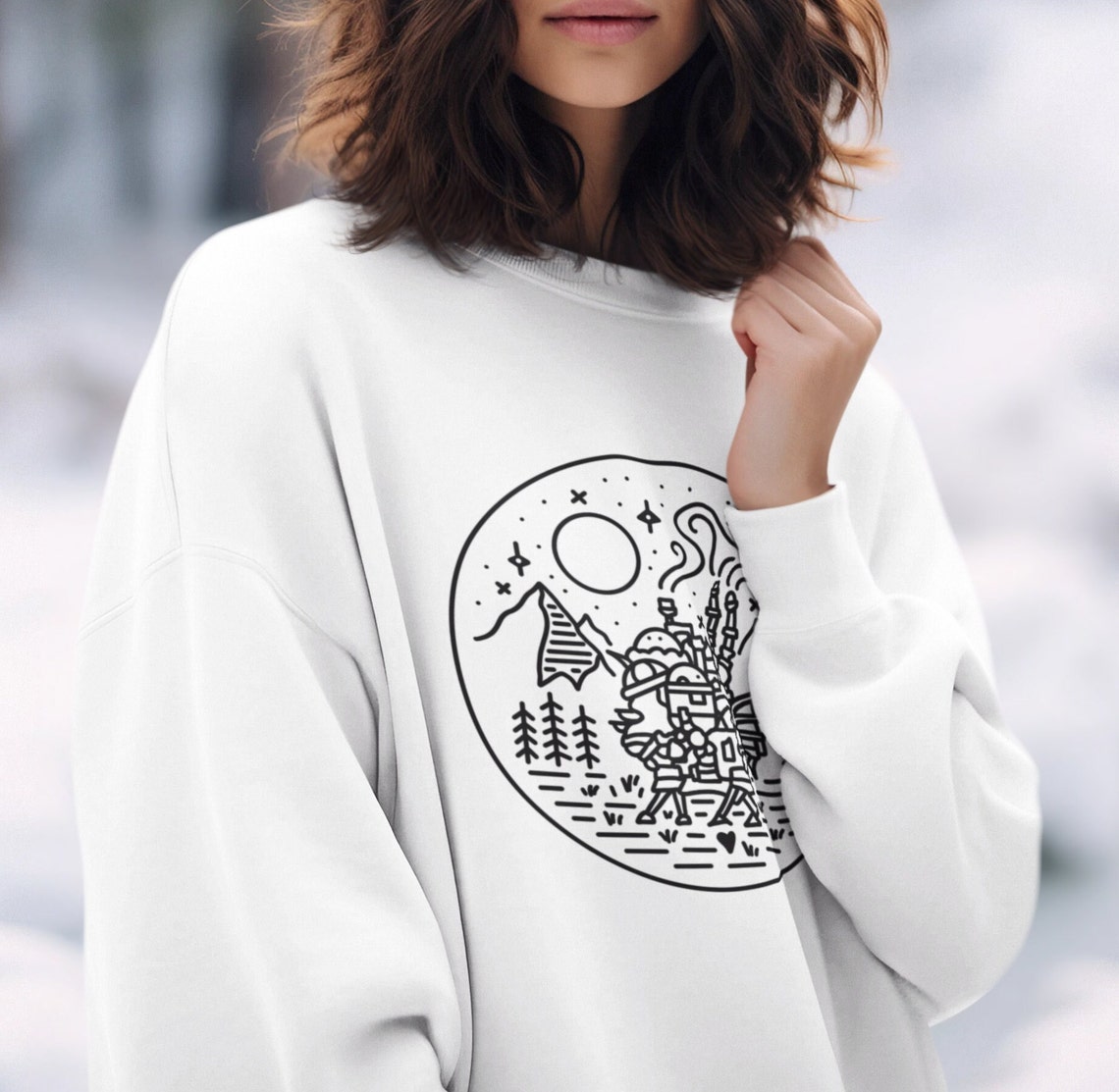 Howl's Castle From Studio Ghibli's howl's Moving Castle Unisex Crewneck ...