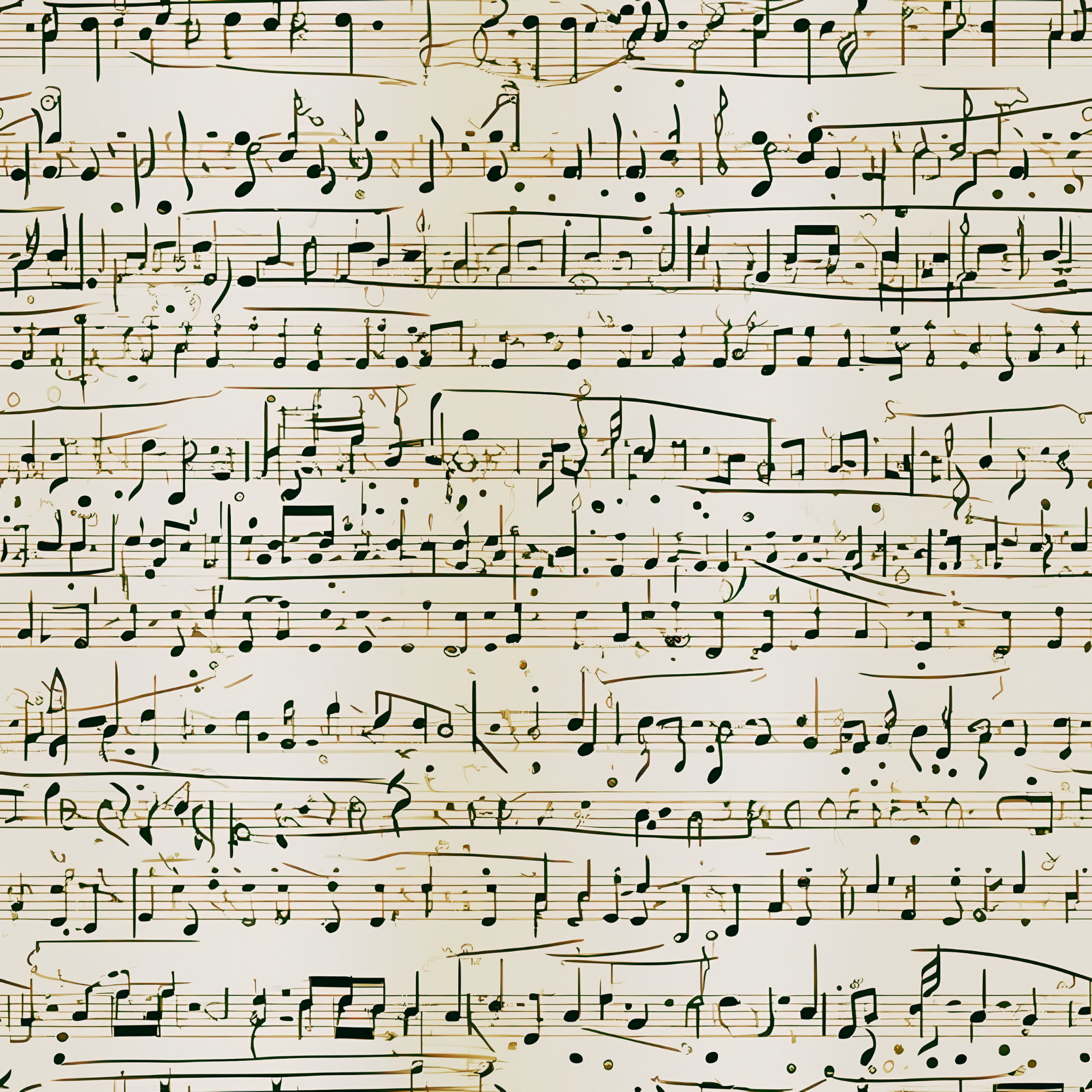 Sheet Music Wrapping Paper Musical Gift Wrap Antiqued Craft Paper Gift ...