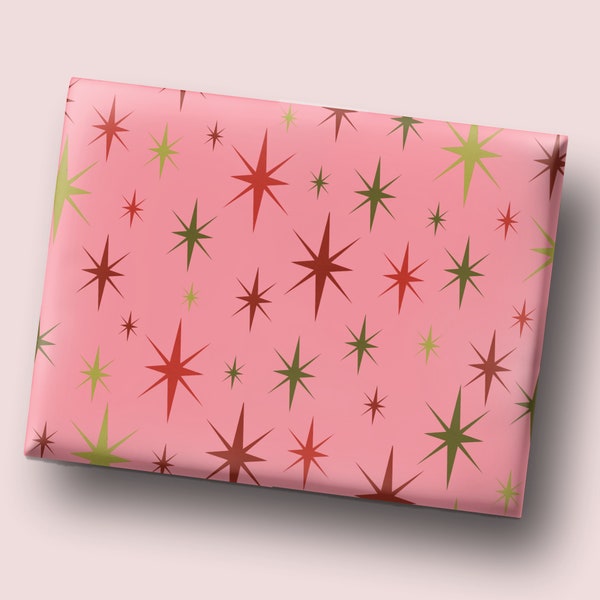 Retro Wrapping Paper - Etsy