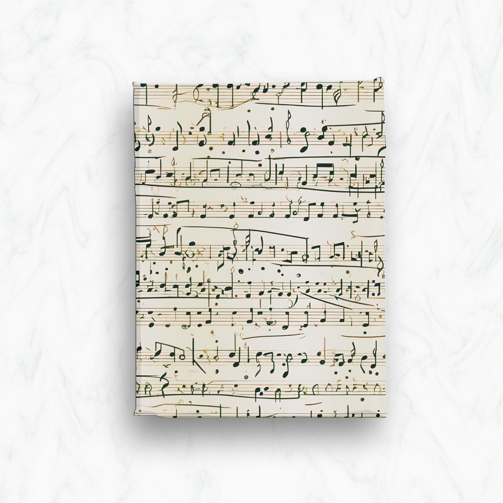 Sheet Music Wrapping Paper Musical Gift Wrap Antiqued Craft Paper Gift ...