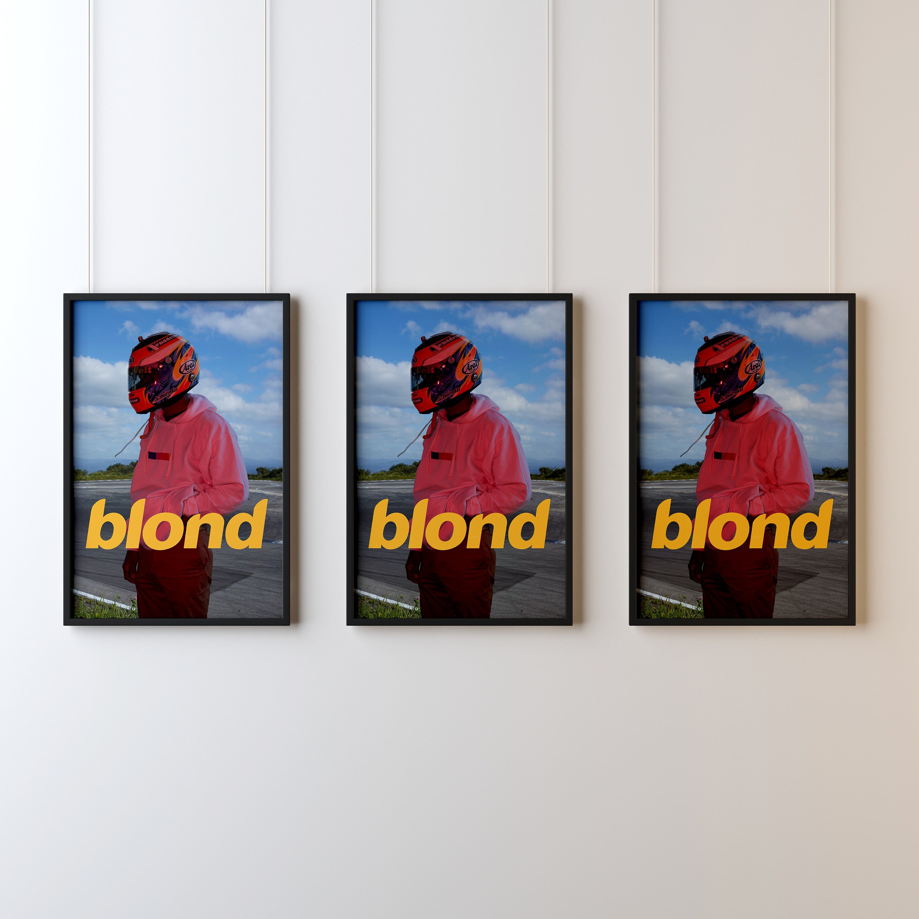 Frank Ocean Blond Poster Frank Ocean Poster White Ferrari - Etsy