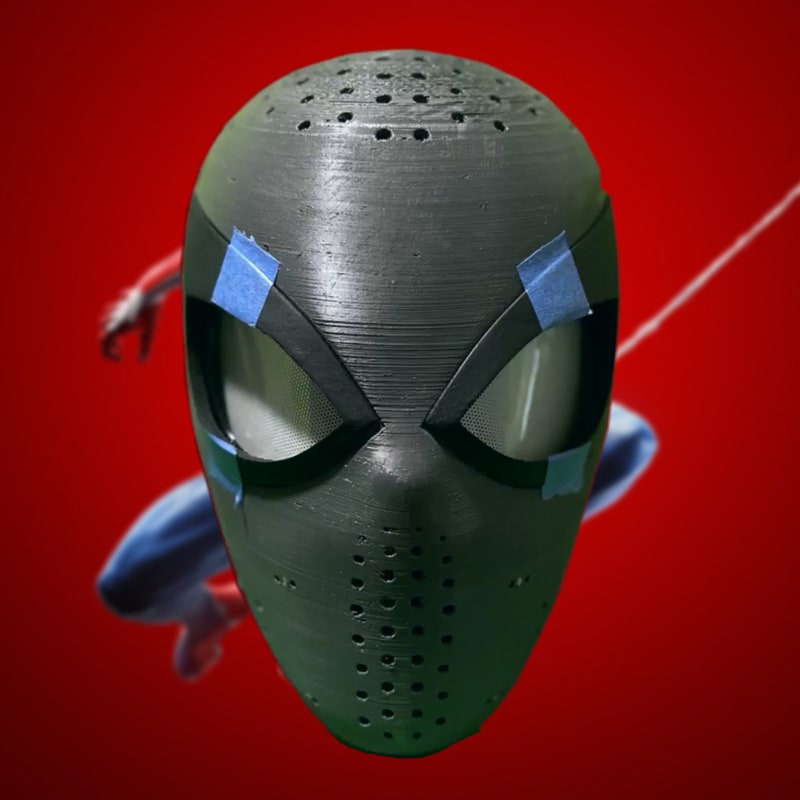 Spiderman Mask Moving Eyes - Etsy
