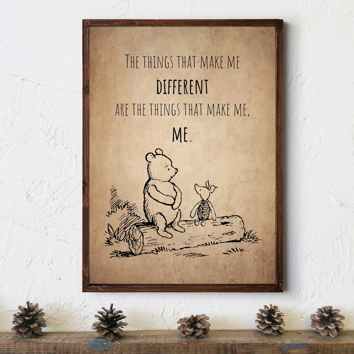 Digital Winnie the Pooh Classic the Things That Make Me Different ...